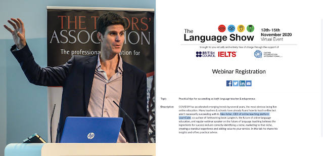 LearnCube speaking at the (virtual) Language Show 2020 | LearnCube Blog