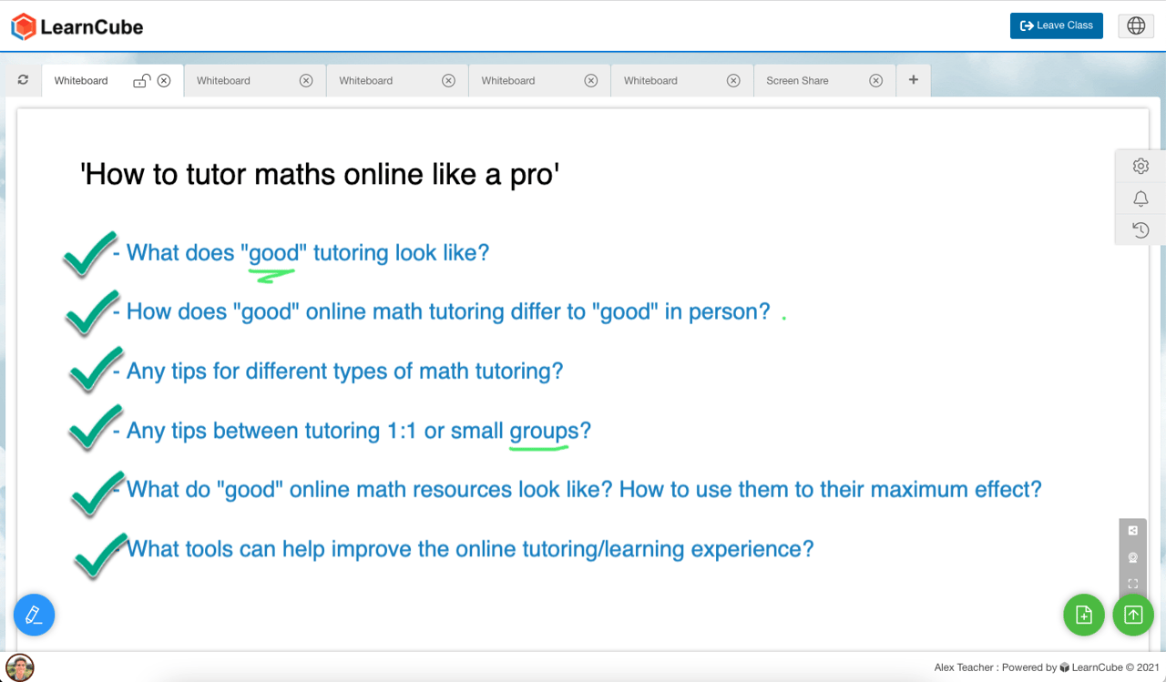 How To Tutor Math Online Like A Pro